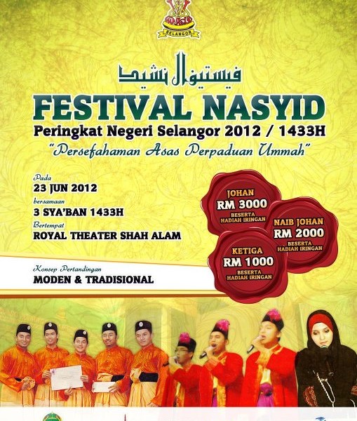 Festival Nasyid Negeri Selangor 2012 – Munsyeed