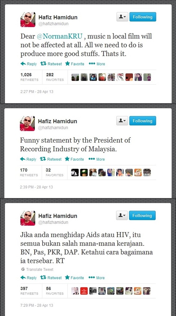 Hafiz Hamidun Tegur Norman KRU – Munsyeed