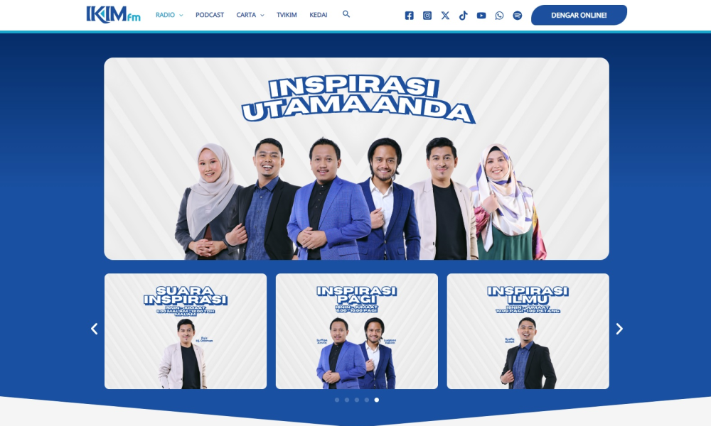 “Fresh look!” – IKIMfm Tampil Dengan Logo Baharu – Munsyeed